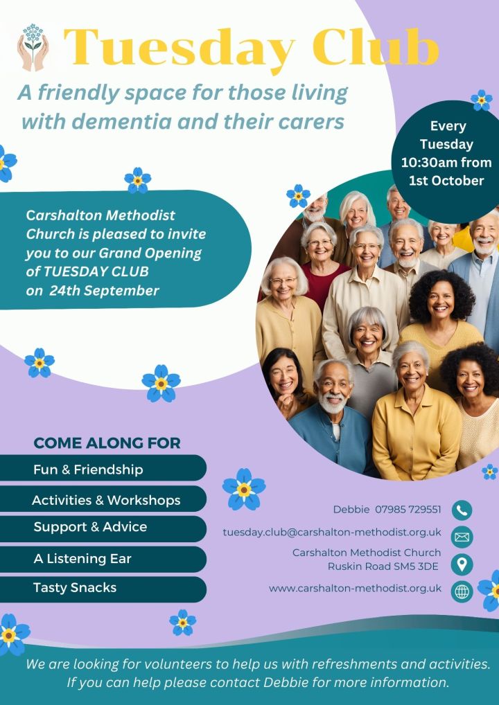 Tuesday Club - Carshalton Methodist Church